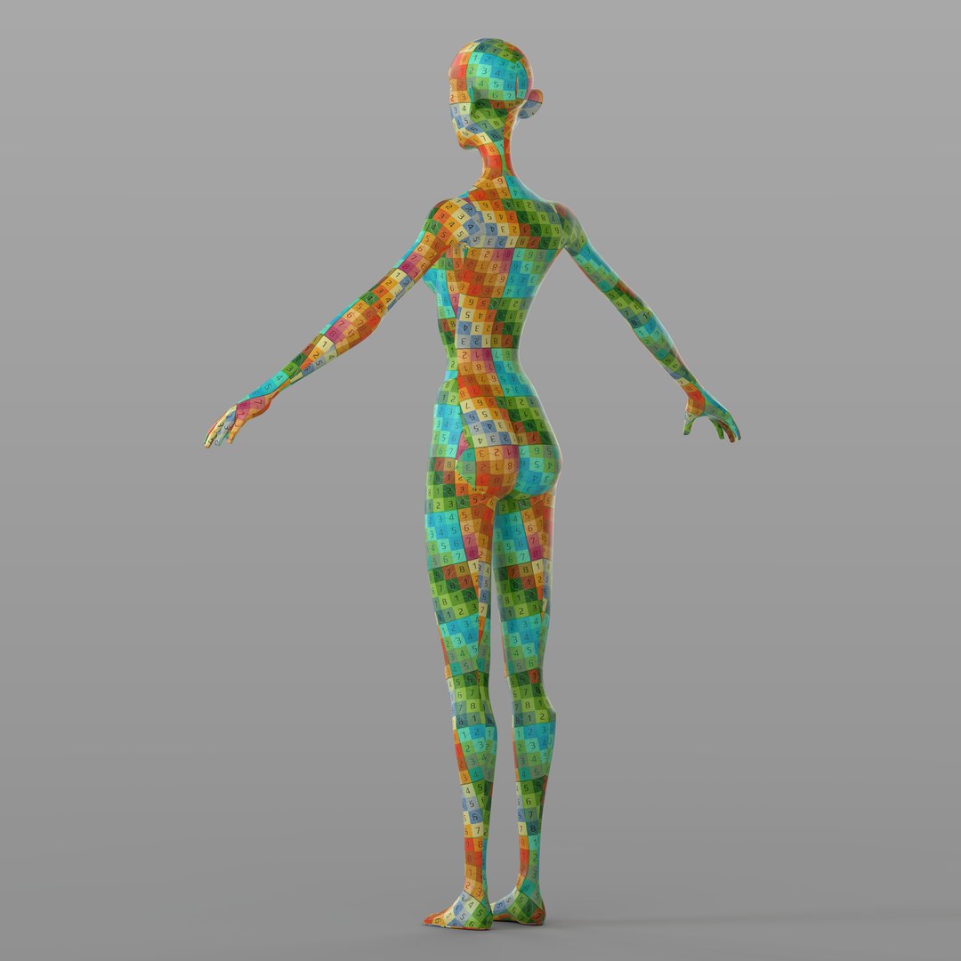 Stylised Female Base Model - TurboSquid 1746929