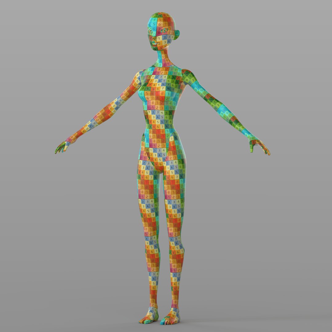 Stylised Female Base Model - TurboSquid 1746929