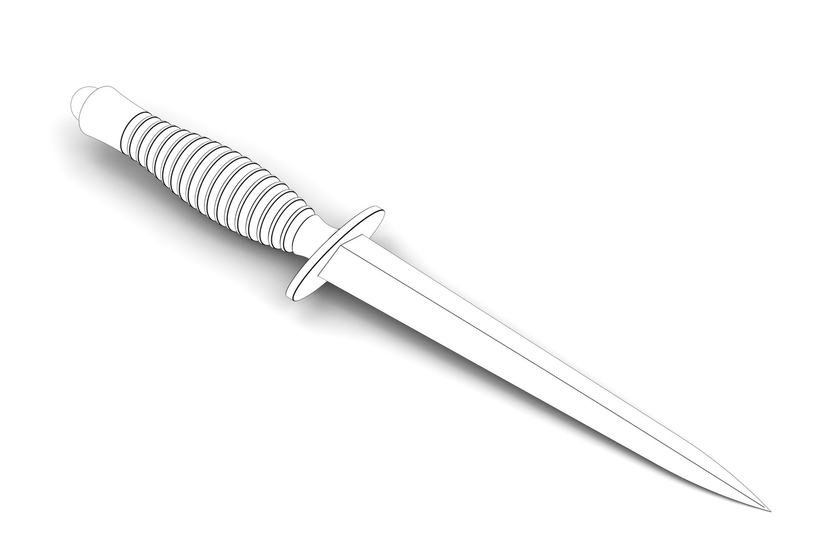 Dirk Knife Model - TurboSquid 1479316