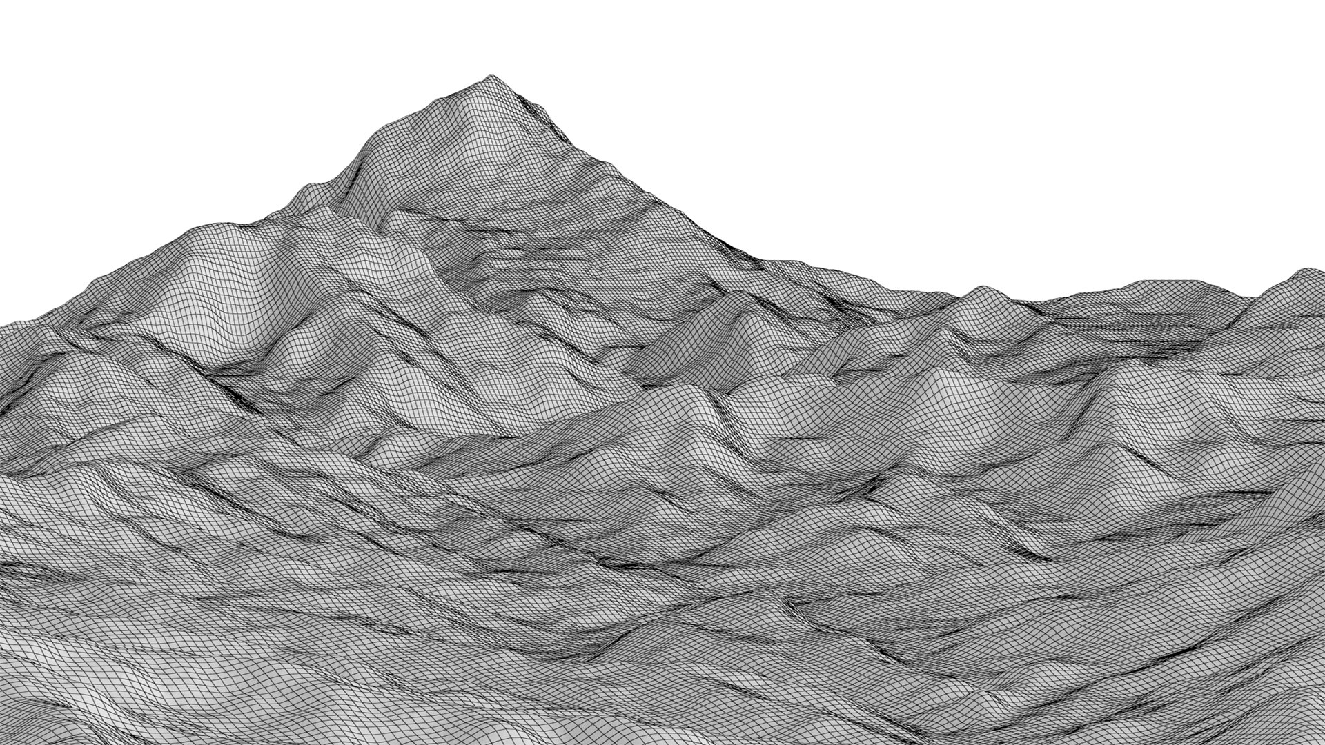 Mountains Terrain Landscape Andes 3D - TurboSquid 1646875