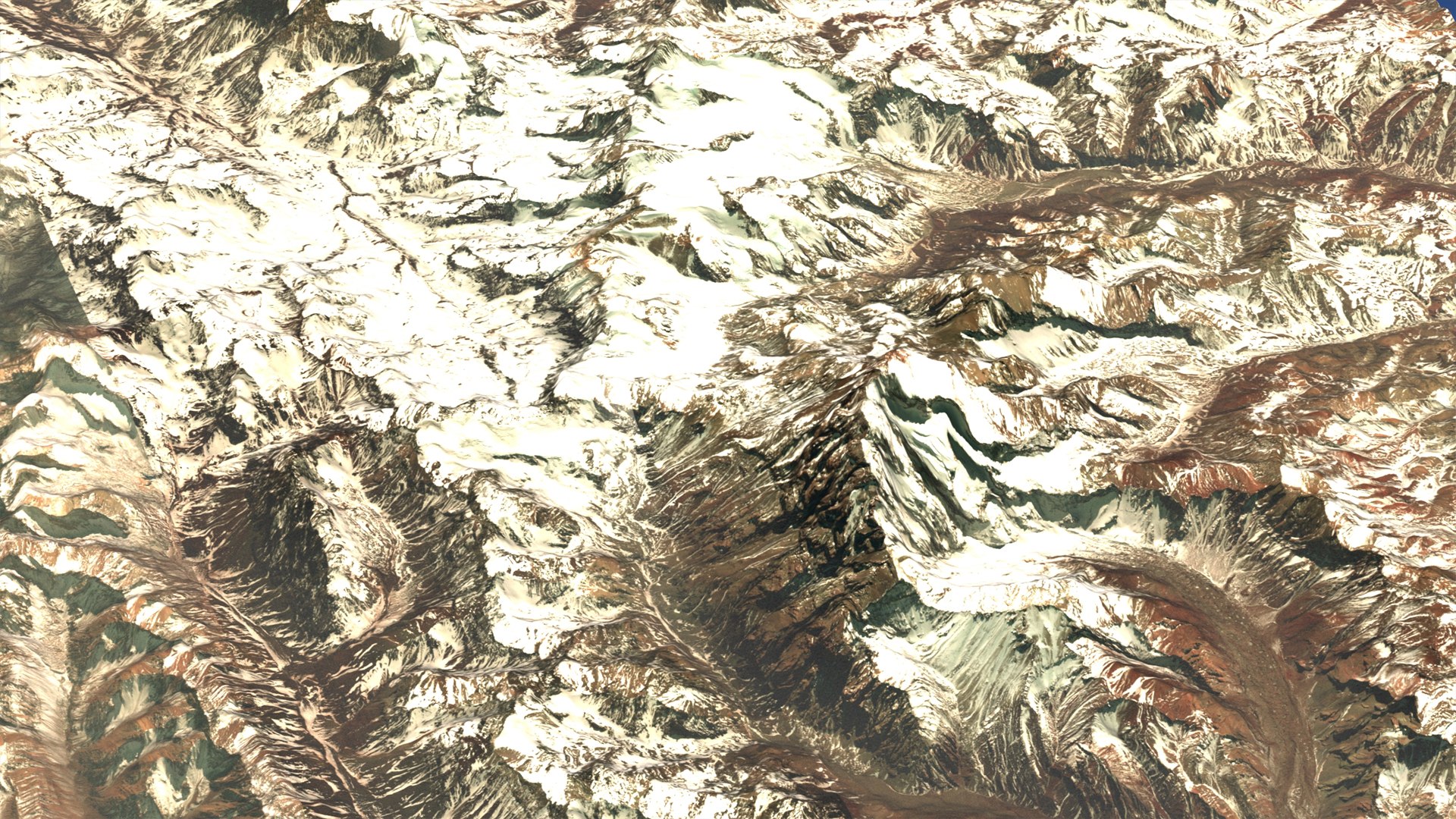 Mountains Terrain Landscape Andes 3D - TurboSquid 1646875