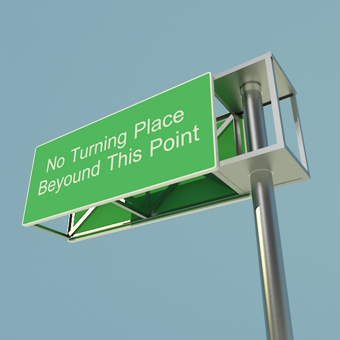 3d Model Highway Signs
