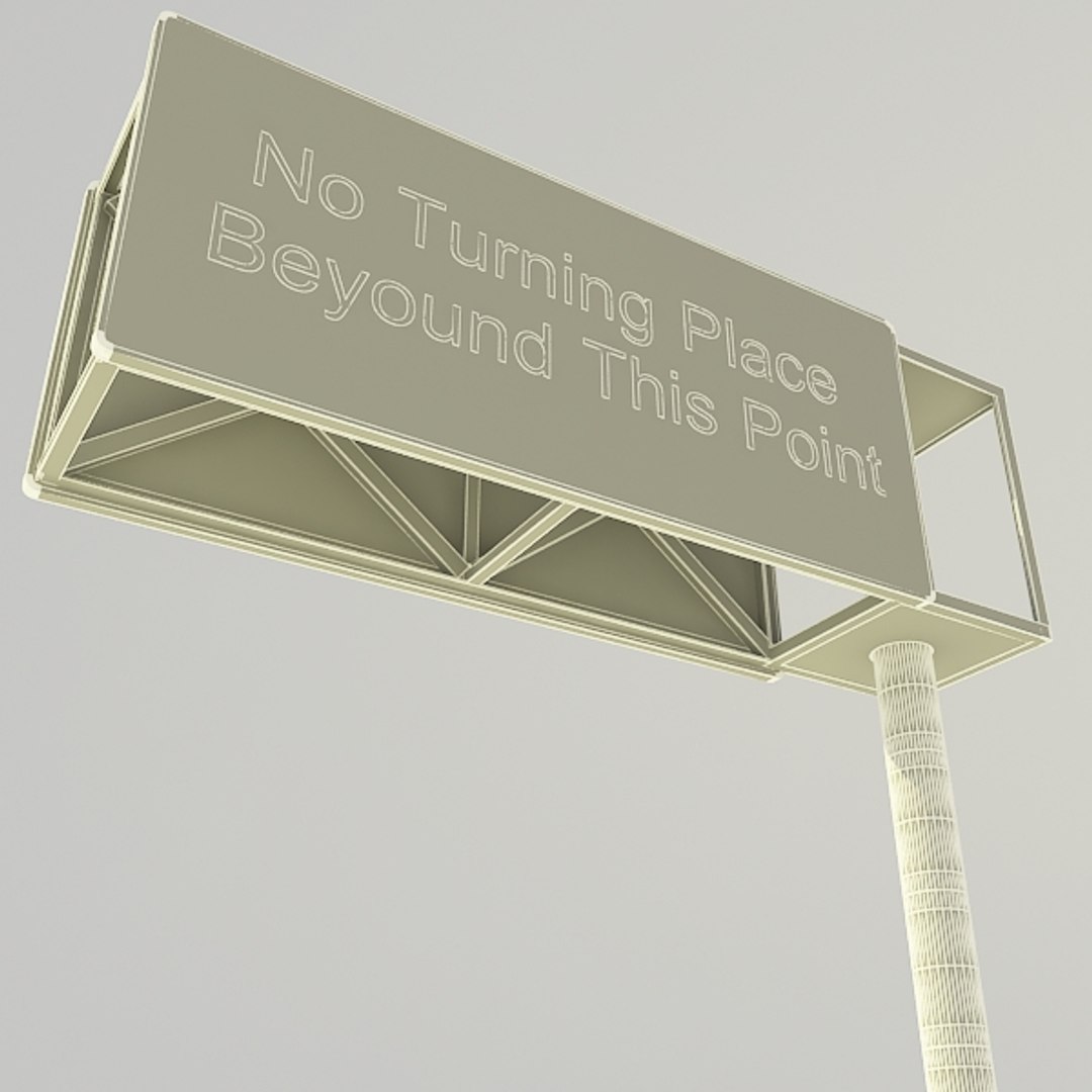3d Model Highway Signs