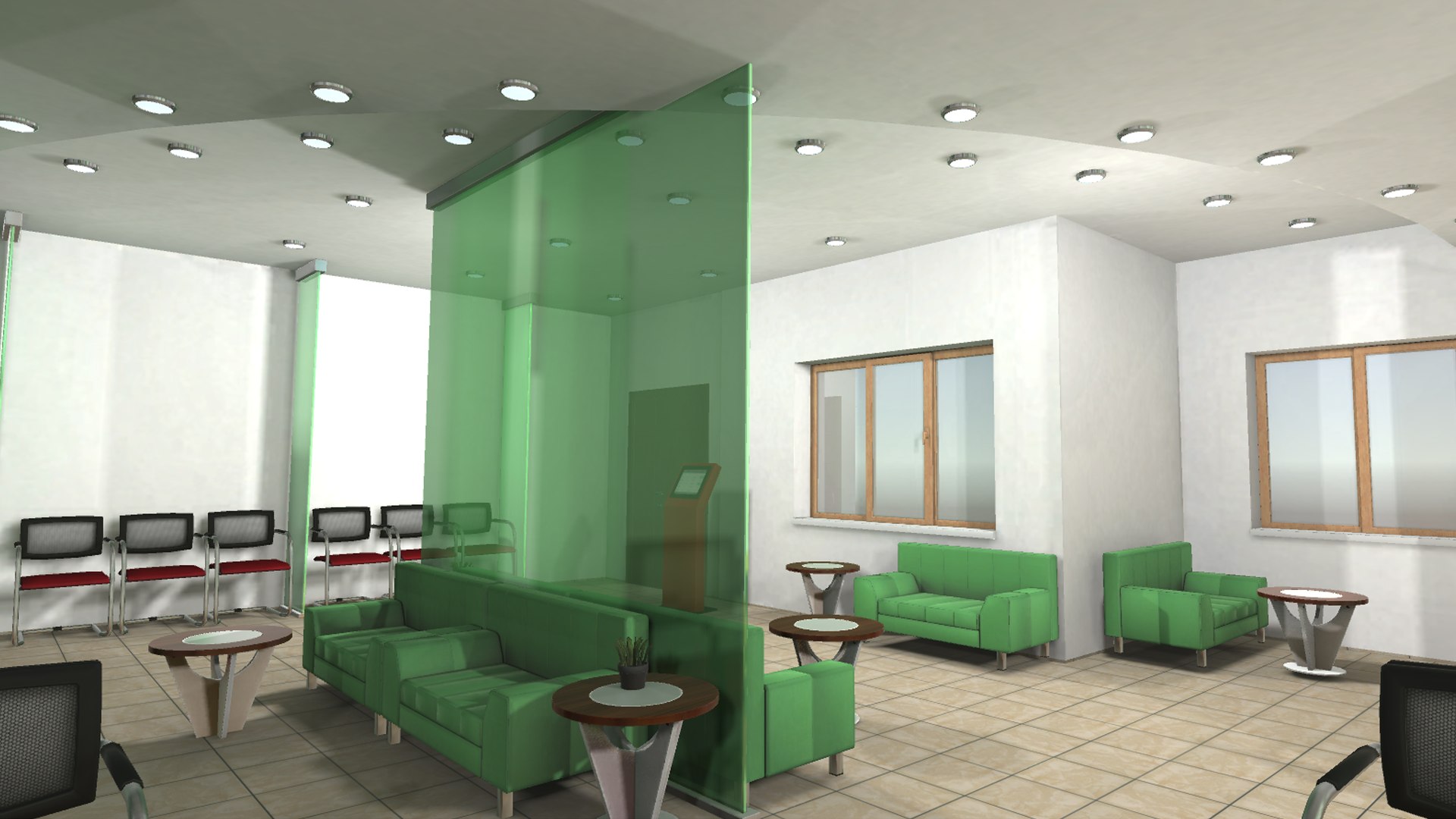 Vr Department Bank - 3D Model - TurboSquid 1416291
