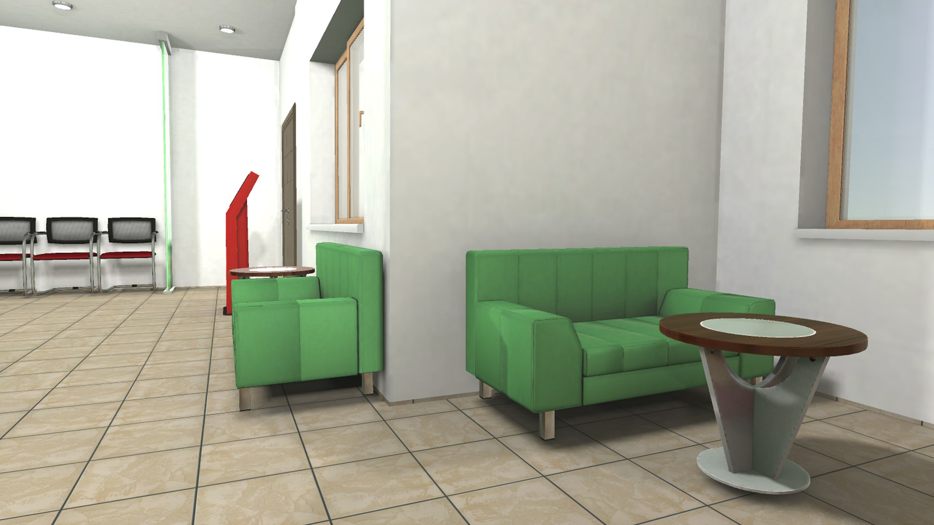 Vr Department Bank - 3D Model - TurboSquid 1416291