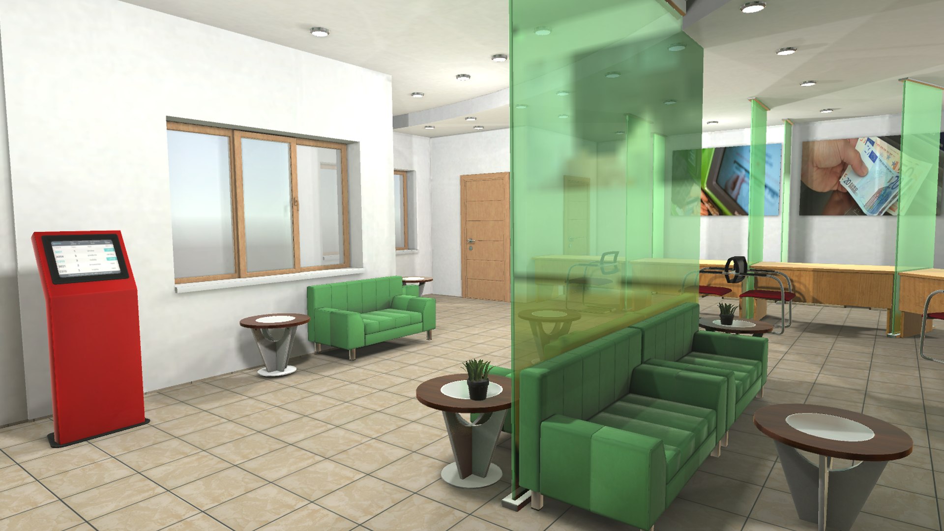 Vr Department Bank - 3D Model - TurboSquid 1416291
