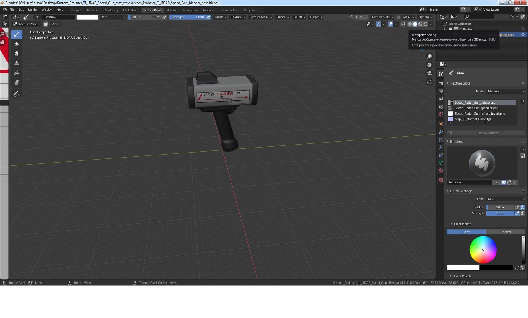 3D Kustom Prolaser Iii Lidar - TurboSquid 1611721