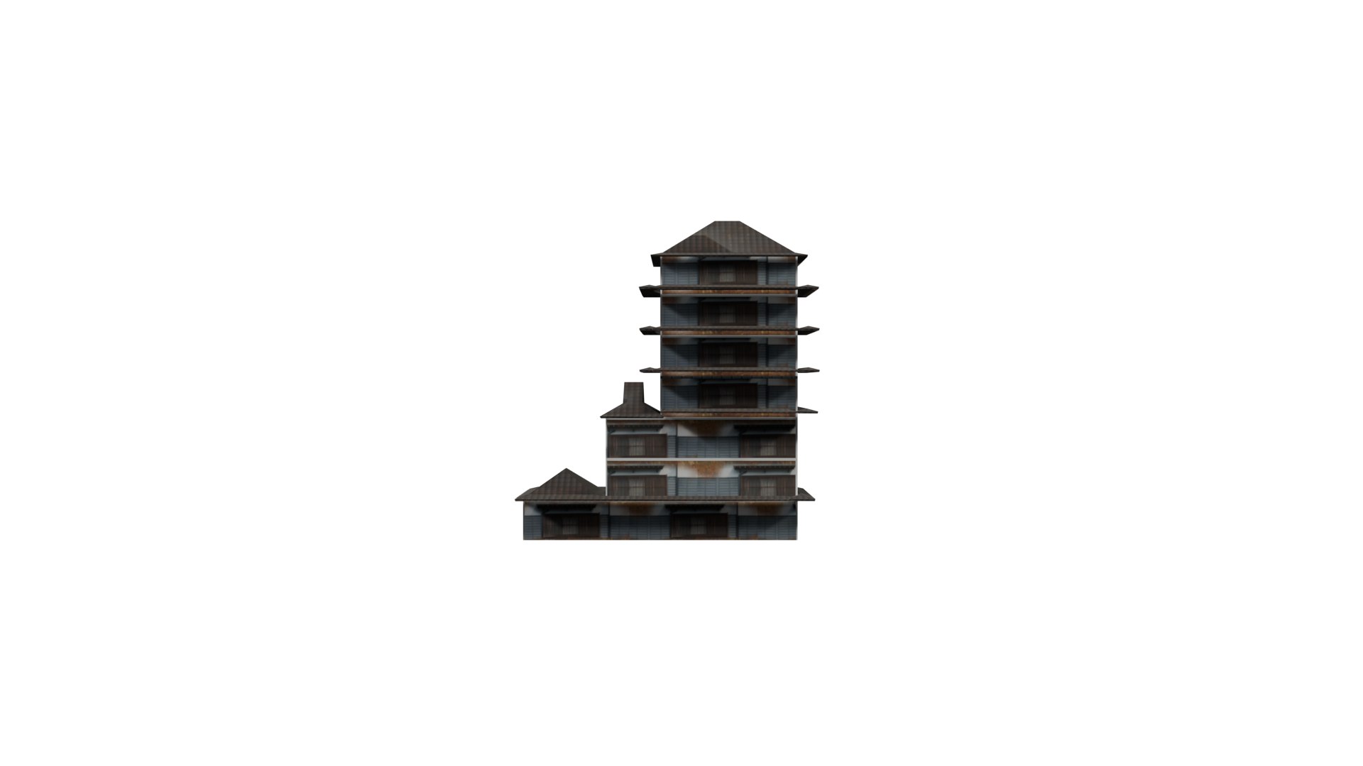 5 Traditional Japanease House Pack Model - TurboSquid 2388411