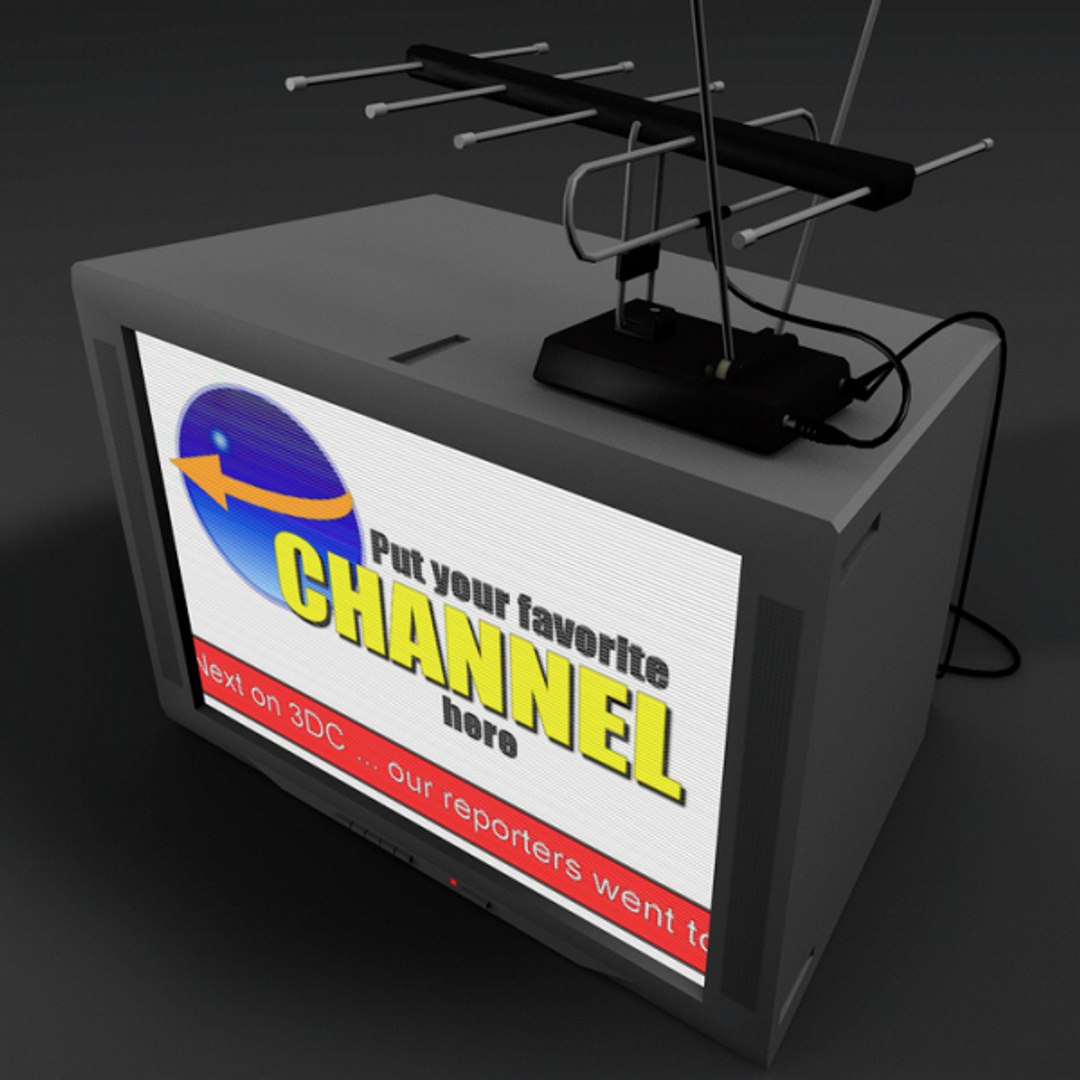Tv Set 3d Model