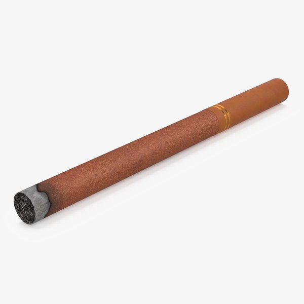 modelo 3d Cigarro fino encendido - TurboSquid 2258216
