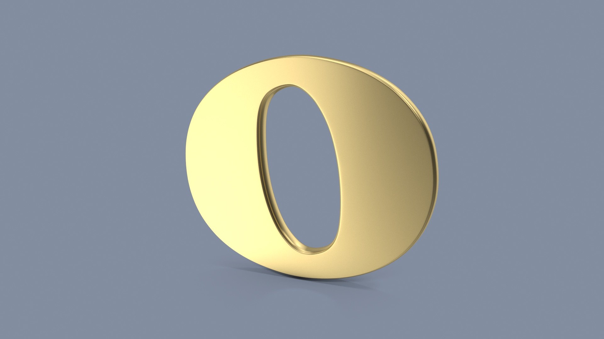 Whole Note Music Symbol Gold3D模型 - TurboSquid 2060786