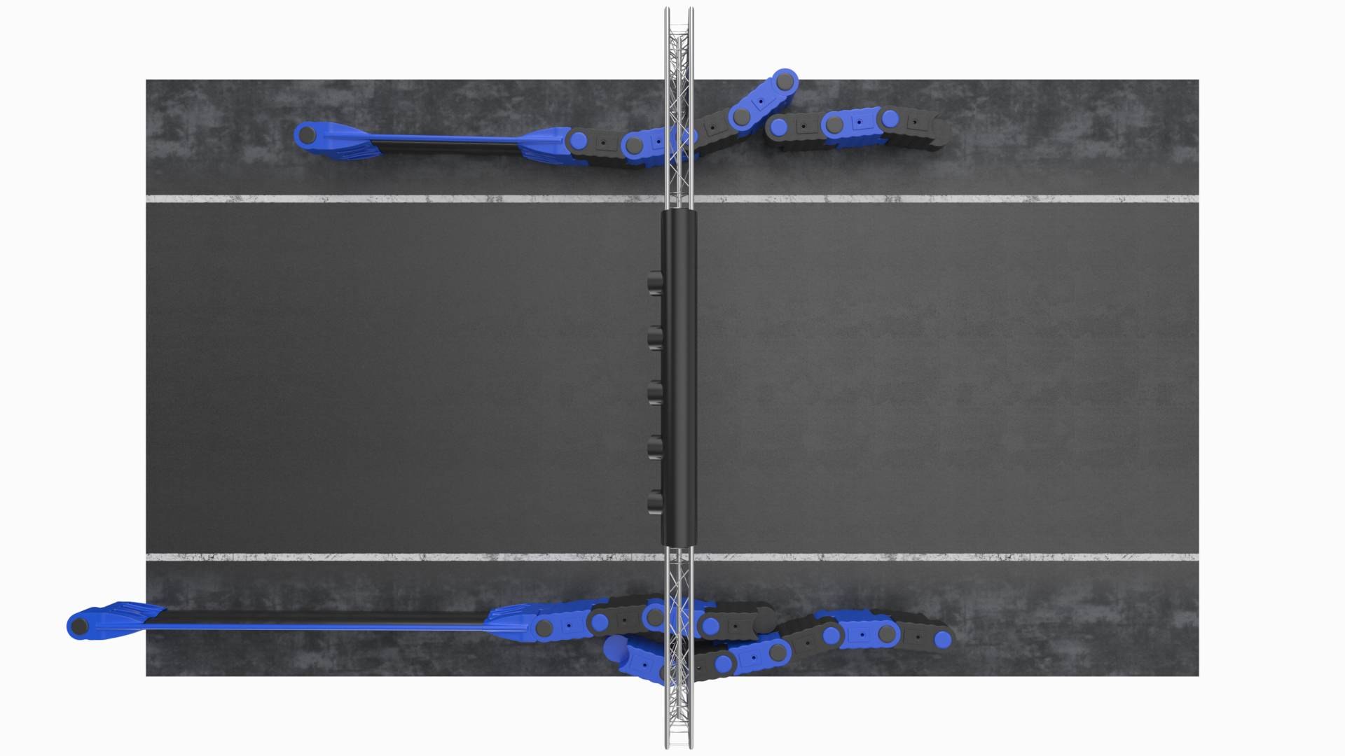 Race Track Starting Lights 3D - TurboSquid 1917117