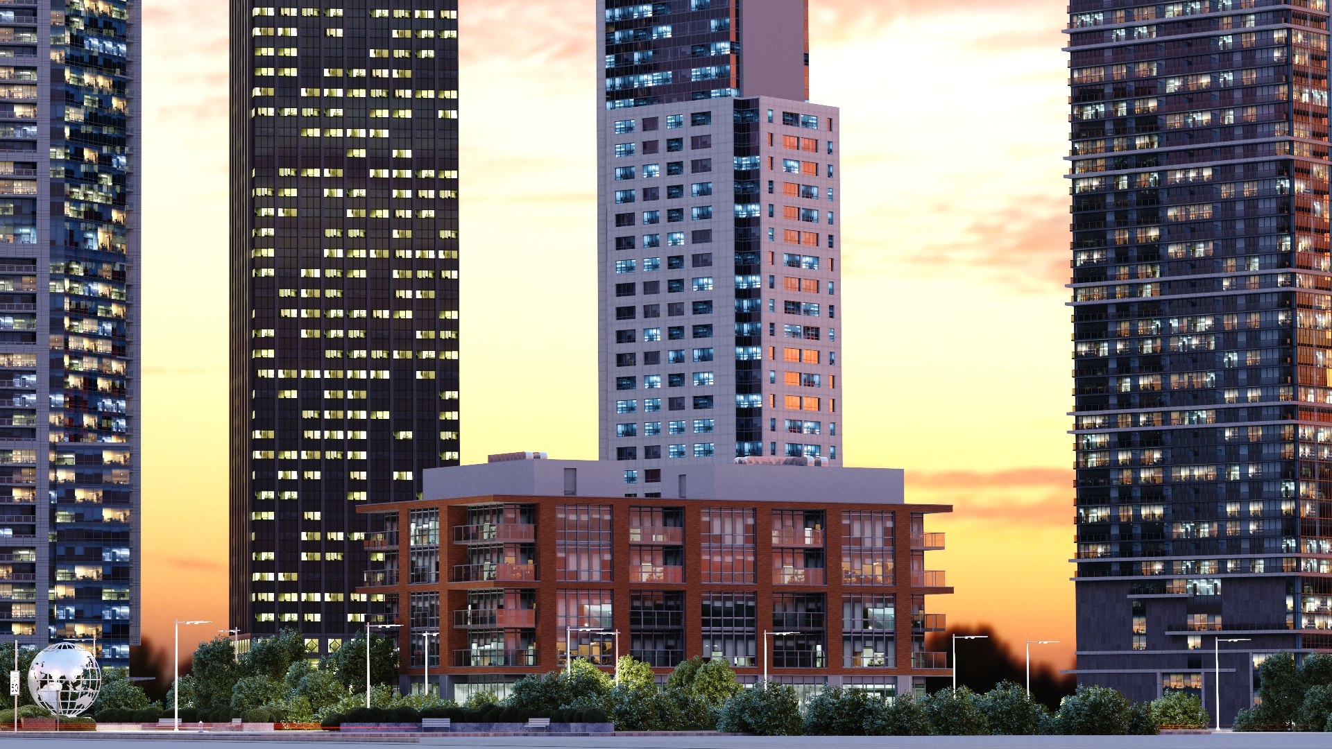 3D 126 Simcoe St V20 - TurboSquid 1966893