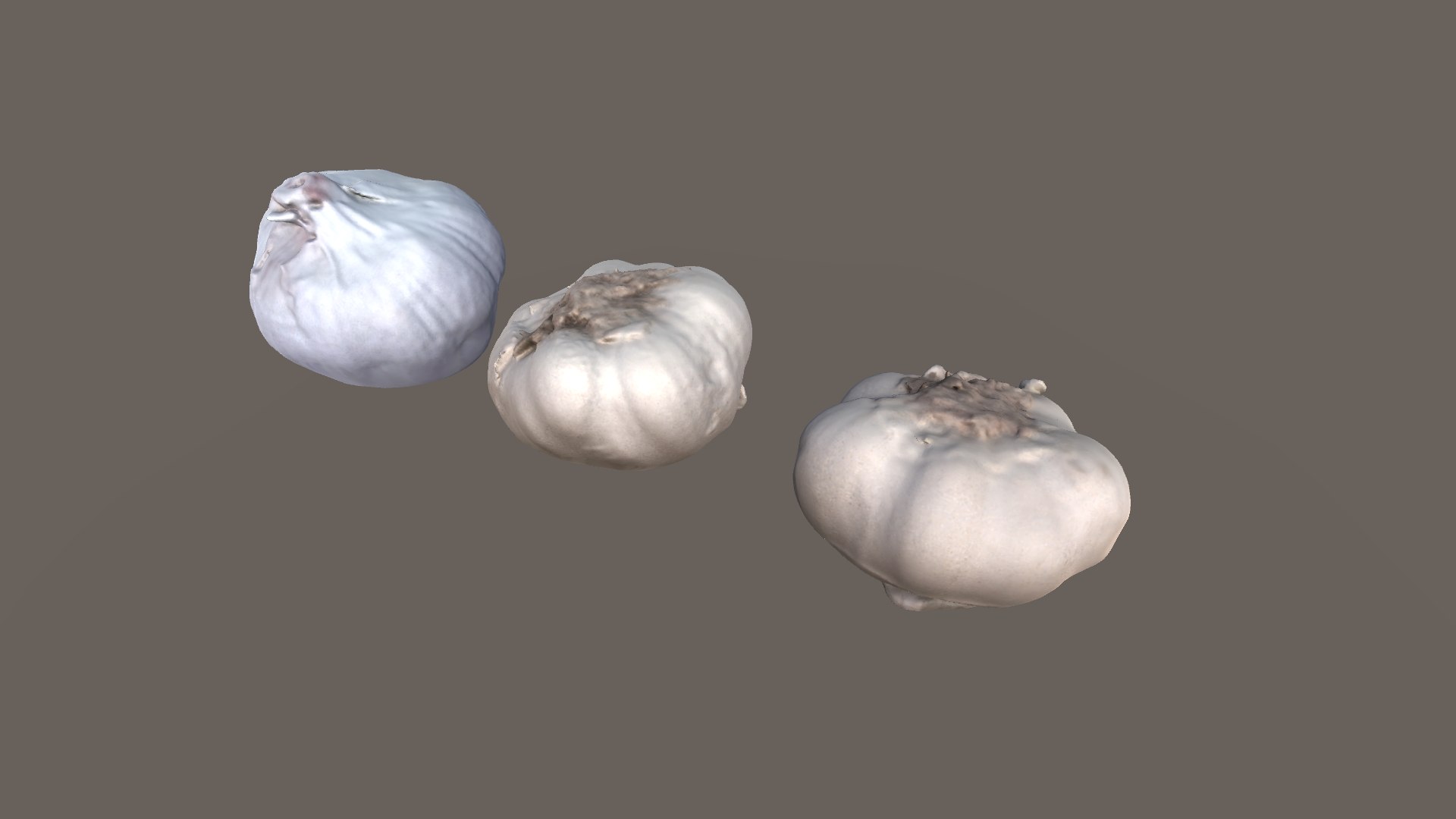 Scanned Garlic 3D Model - TurboSquid 1963158
