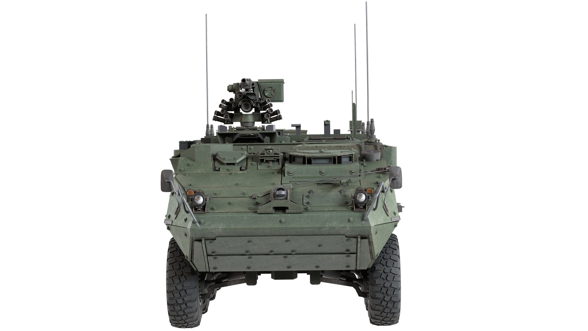 M1130 Stryker Commander Vehicle 3D Model - TurboSquid 2250442