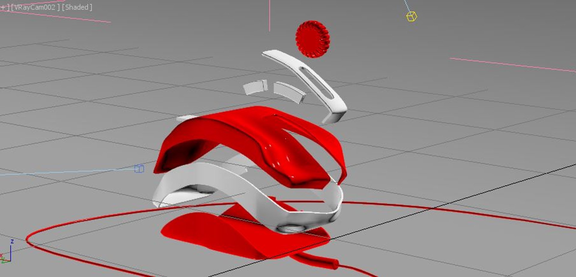 Mouse Keyboard Computer Red 3D Model | 1145660 | TurboSquid