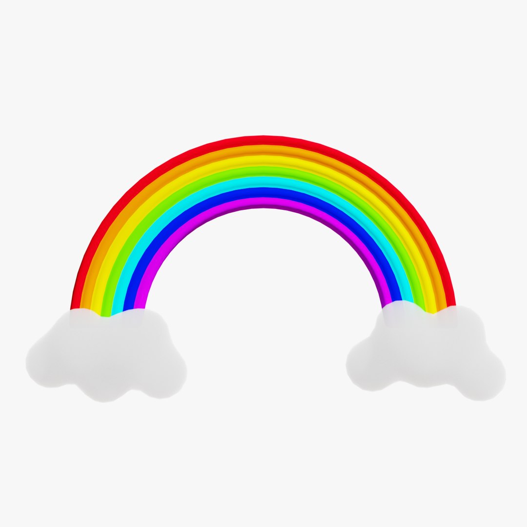 3D Rainbow model - TurboSquid 1949750