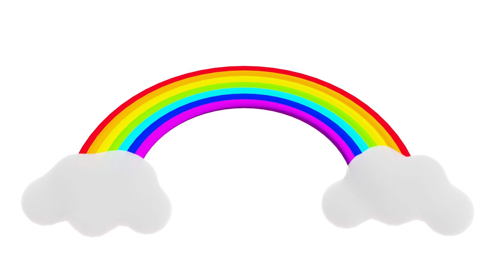 3D Rainbow Model - TurboSquid 1949750