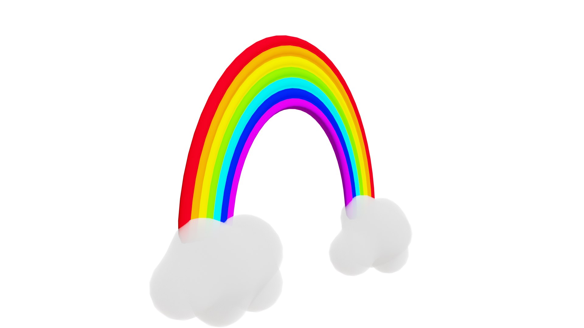 3D Rainbow Model - TurboSquid 1949750