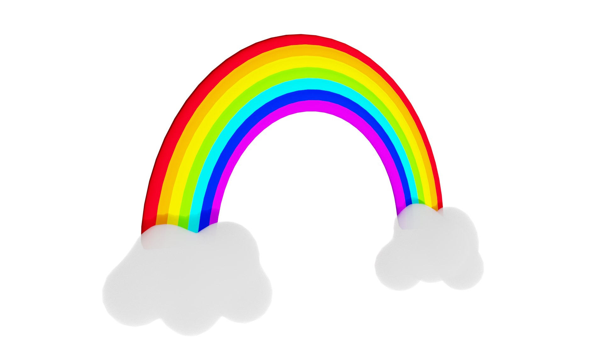3D Rainbow Model - TurboSquid 1949750