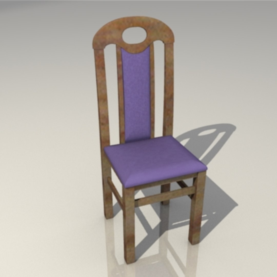 3d chair model