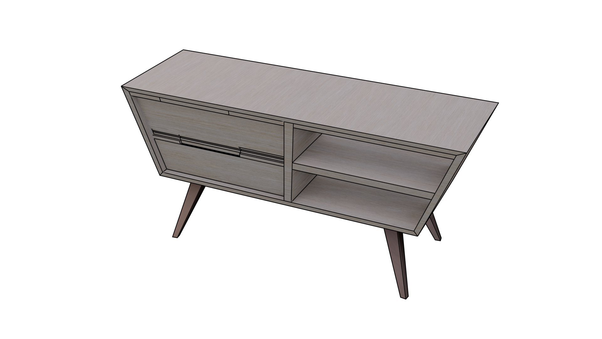 3D Modern Chest Drawers Games Model - TurboSquid 1585854
