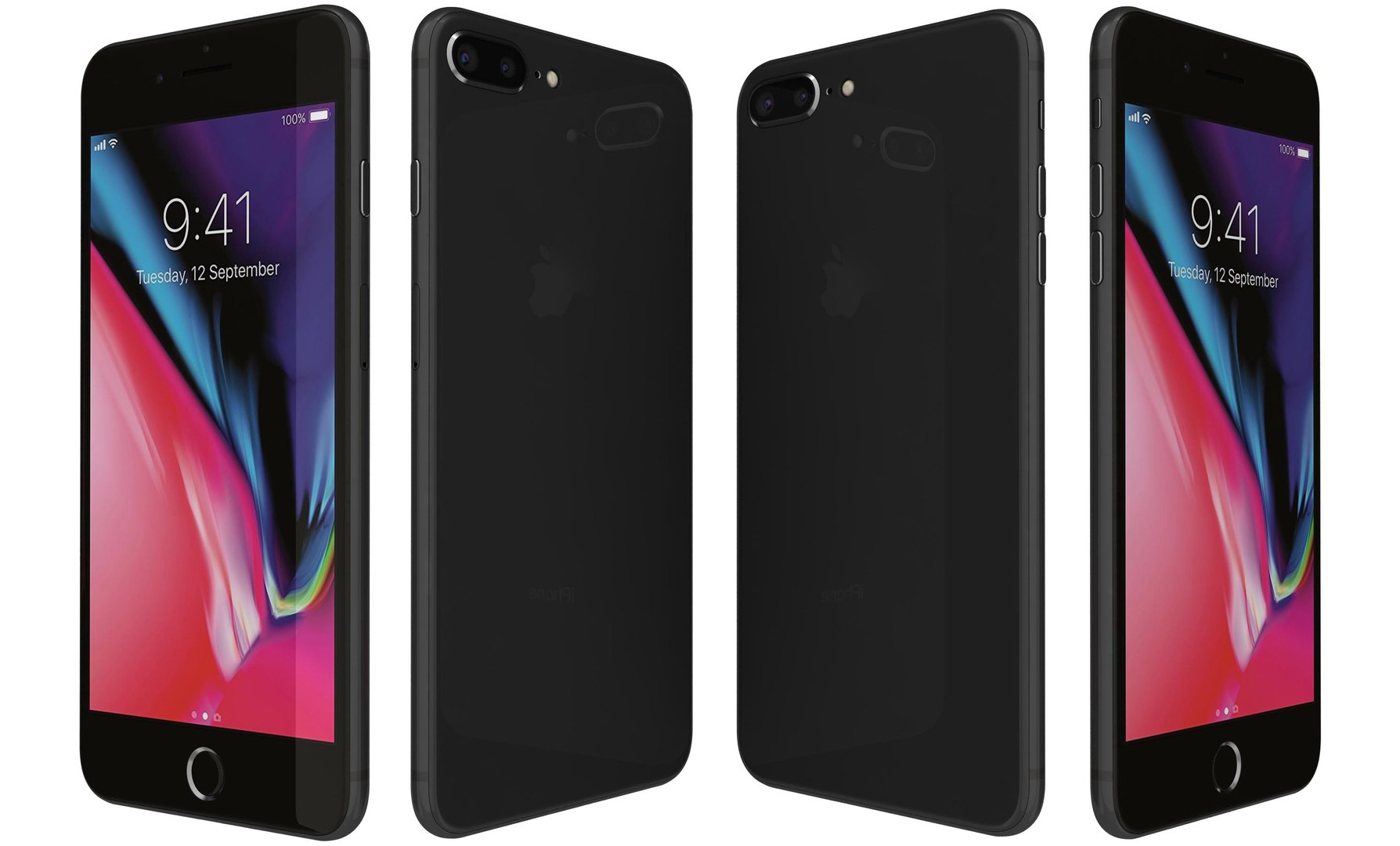 3D apple iphone 8 colors - TurboSquid 1218705