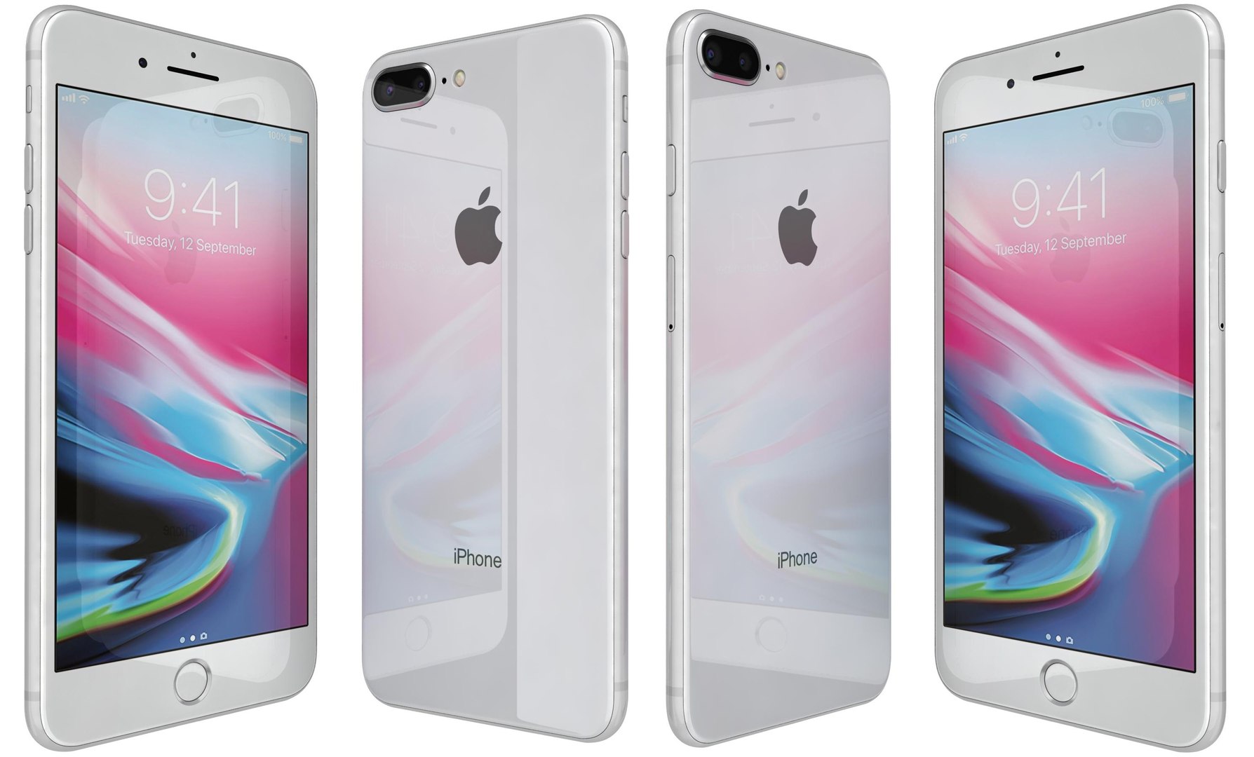 3D Apple Iphone 8 Colors - TurboSquid 1218705
