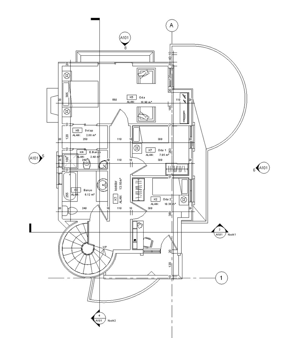 Revit Building Project 3d Model