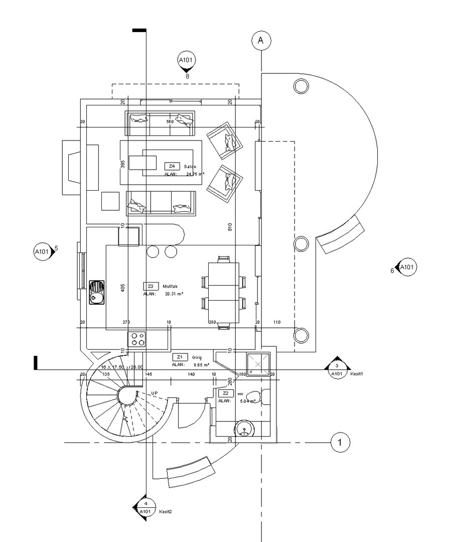 Revit Building Project 3d Model