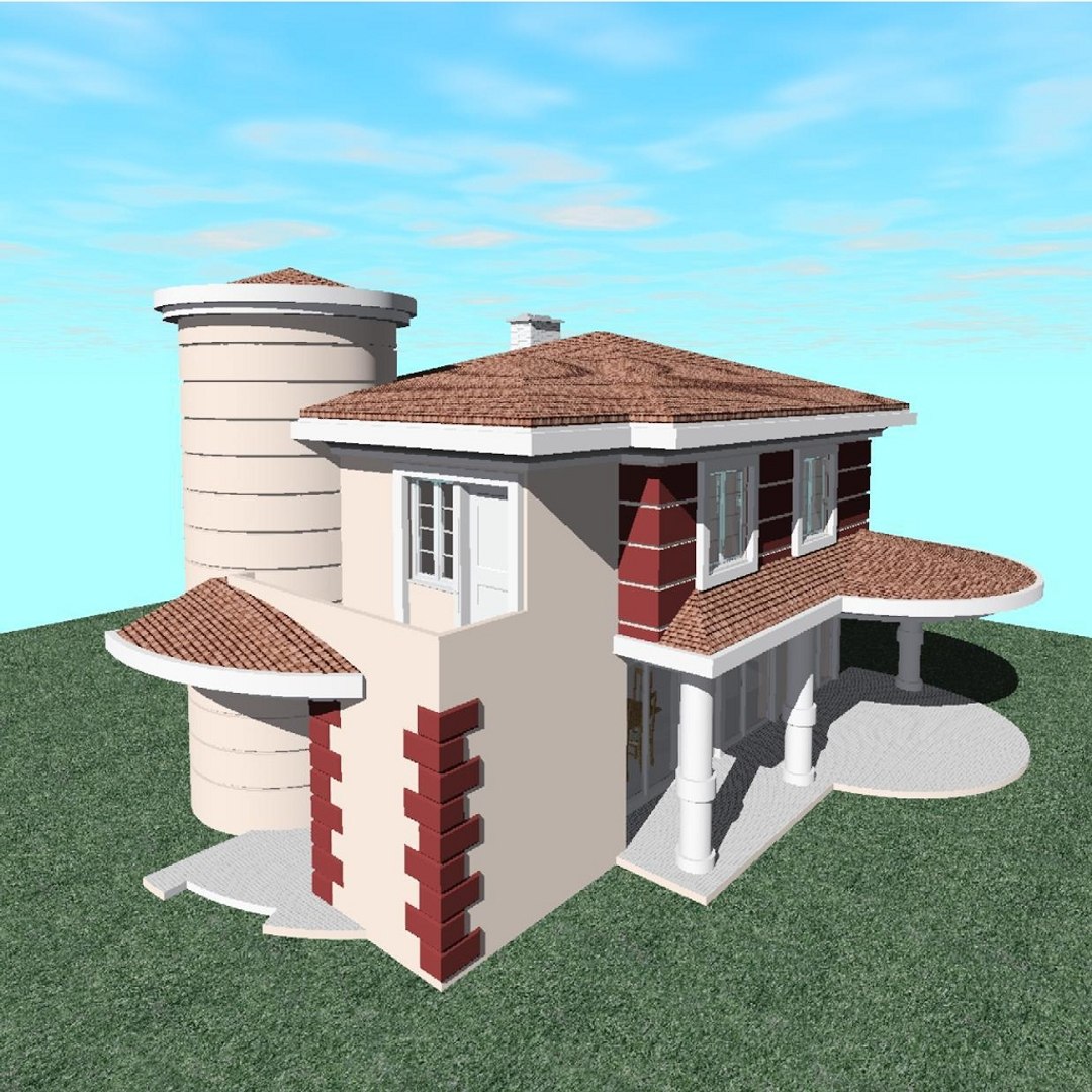 Revit Building Project 3d Model