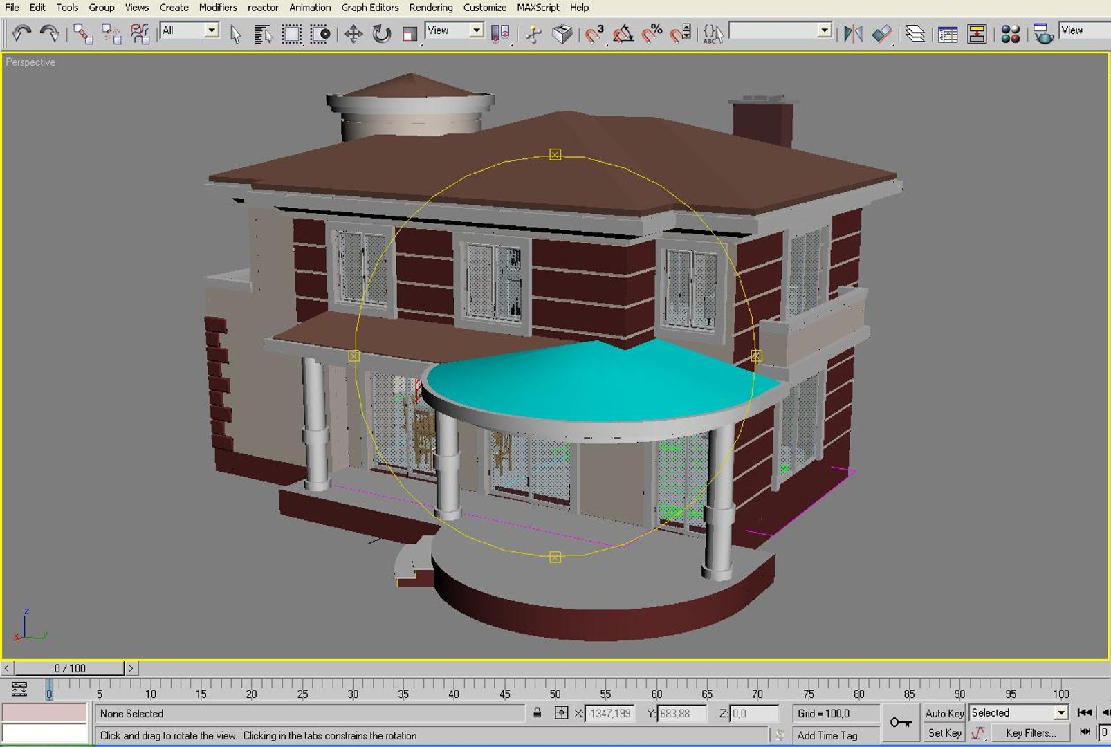 Revit Building Project 3d Model