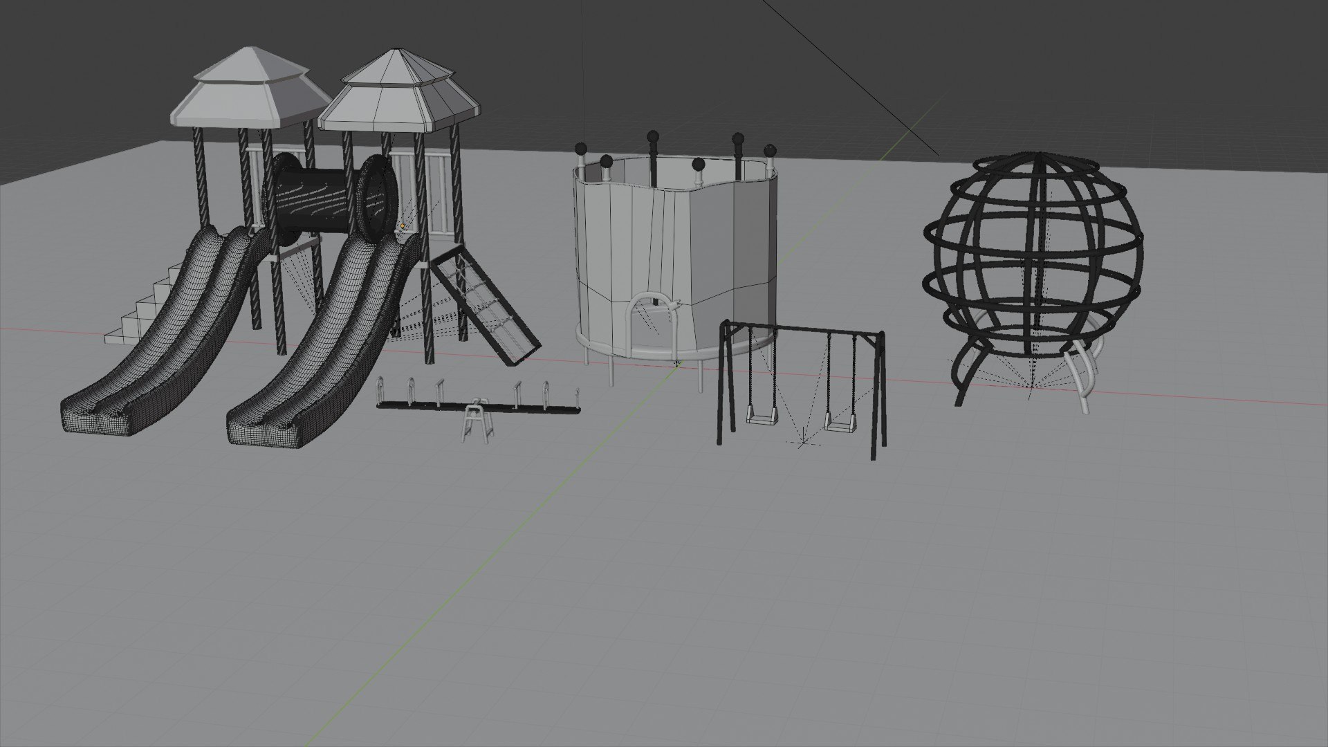 3D Model Playground Slide - TurboSquid 1630821