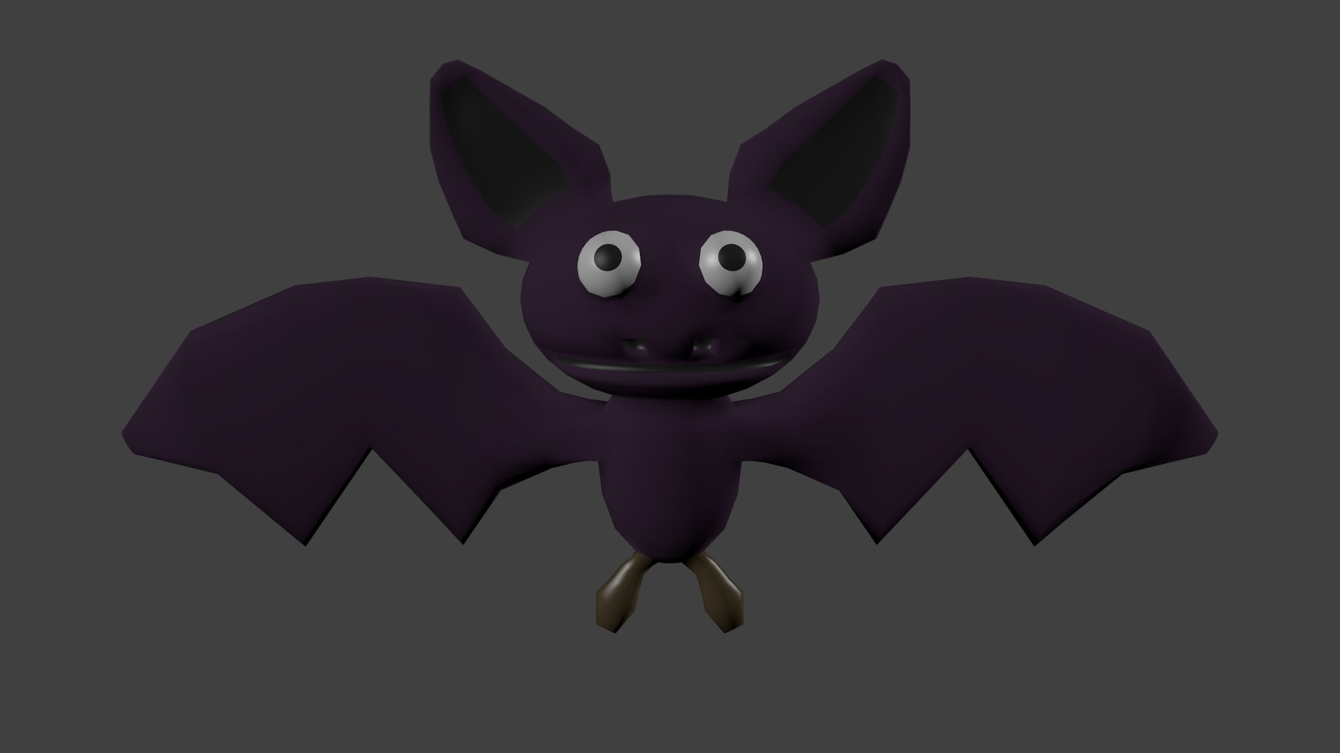 3d Cartoon Bat