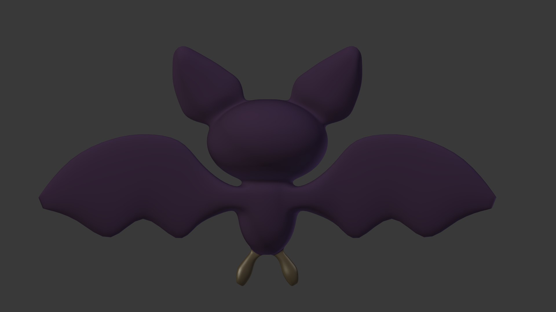 3d Cartoon Bat