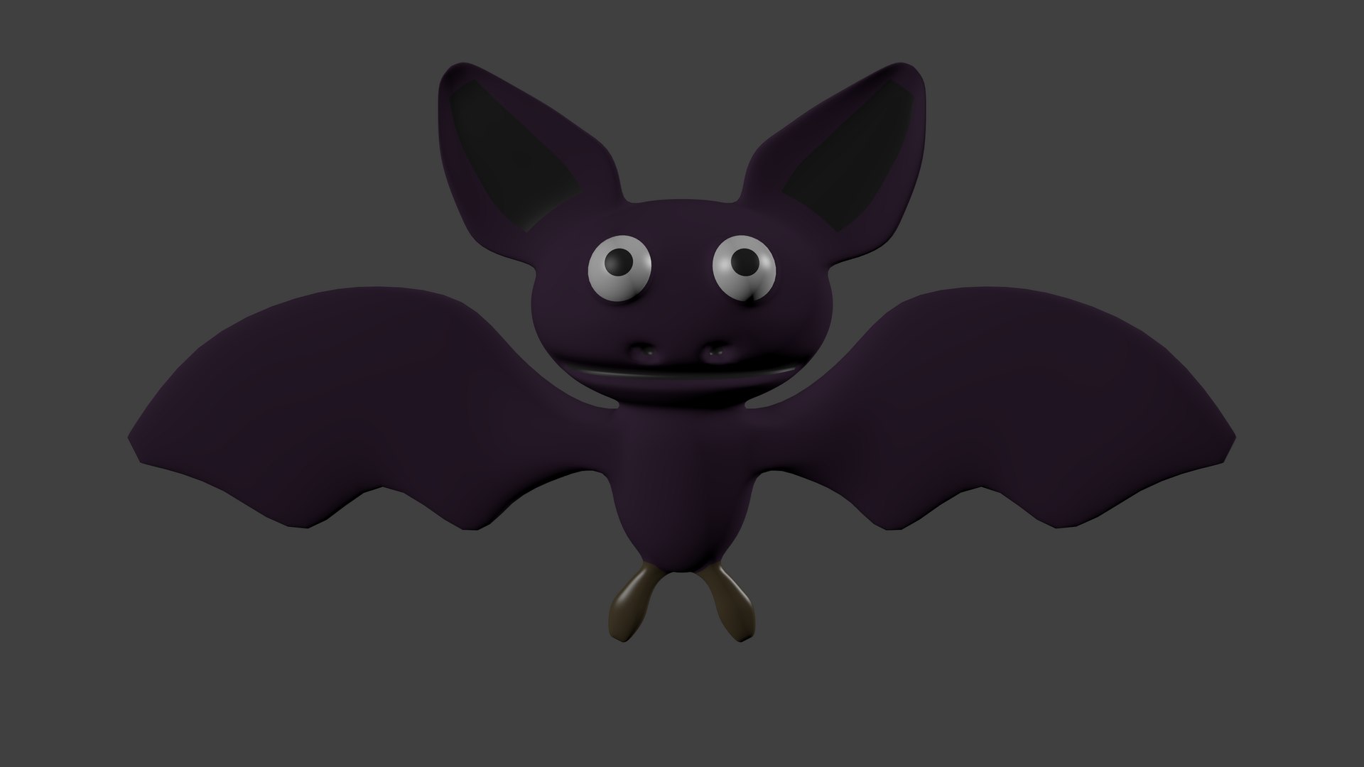 3d Cartoon Bat