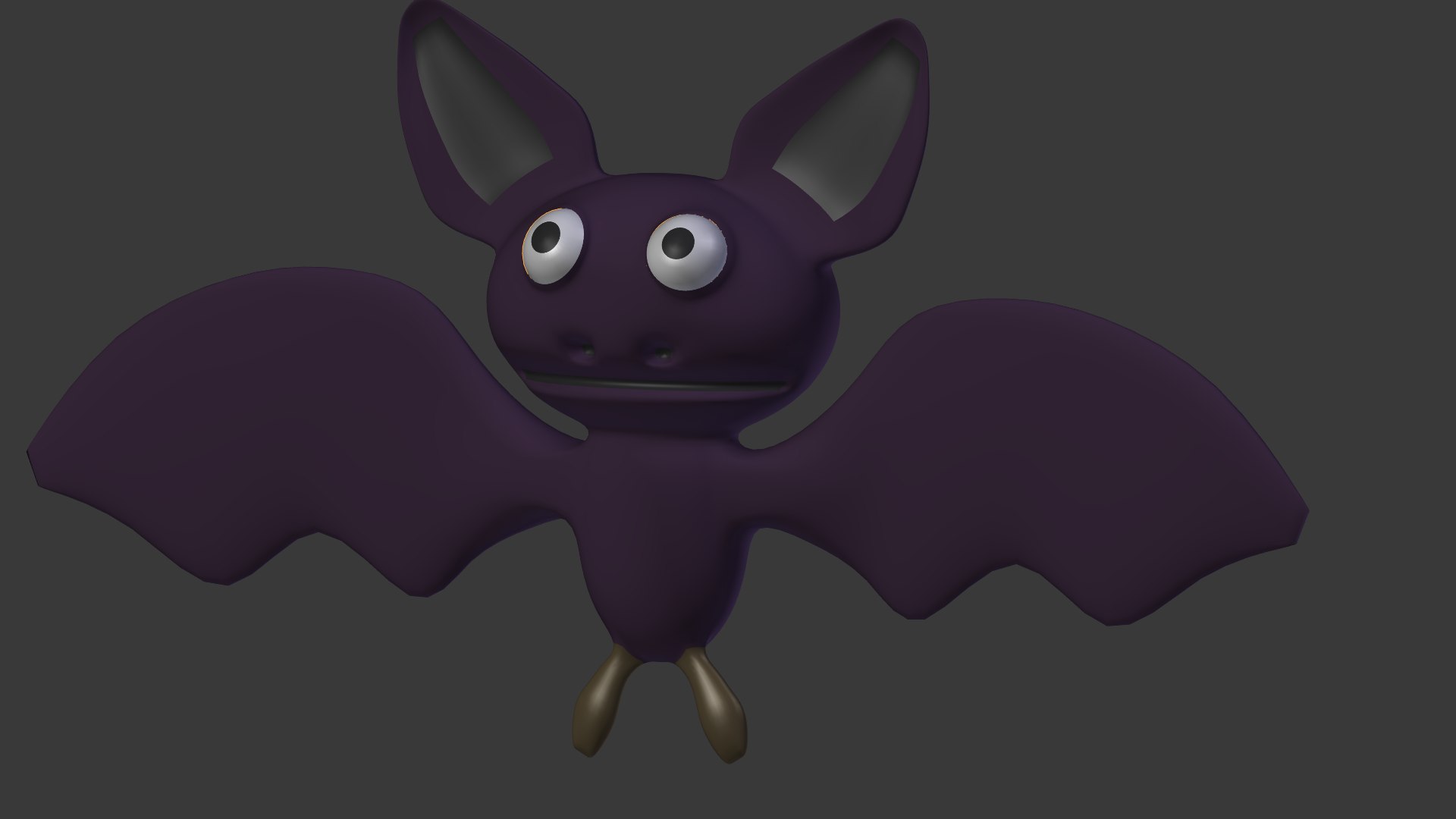 3d Cartoon Bat