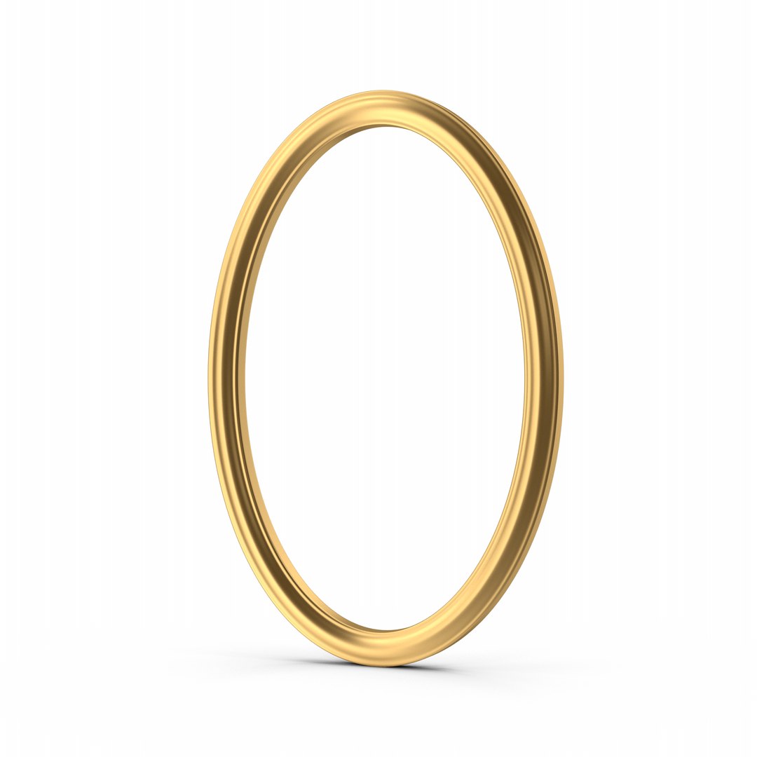Gold Picture Frame 3D Model - TurboSquid 2280294