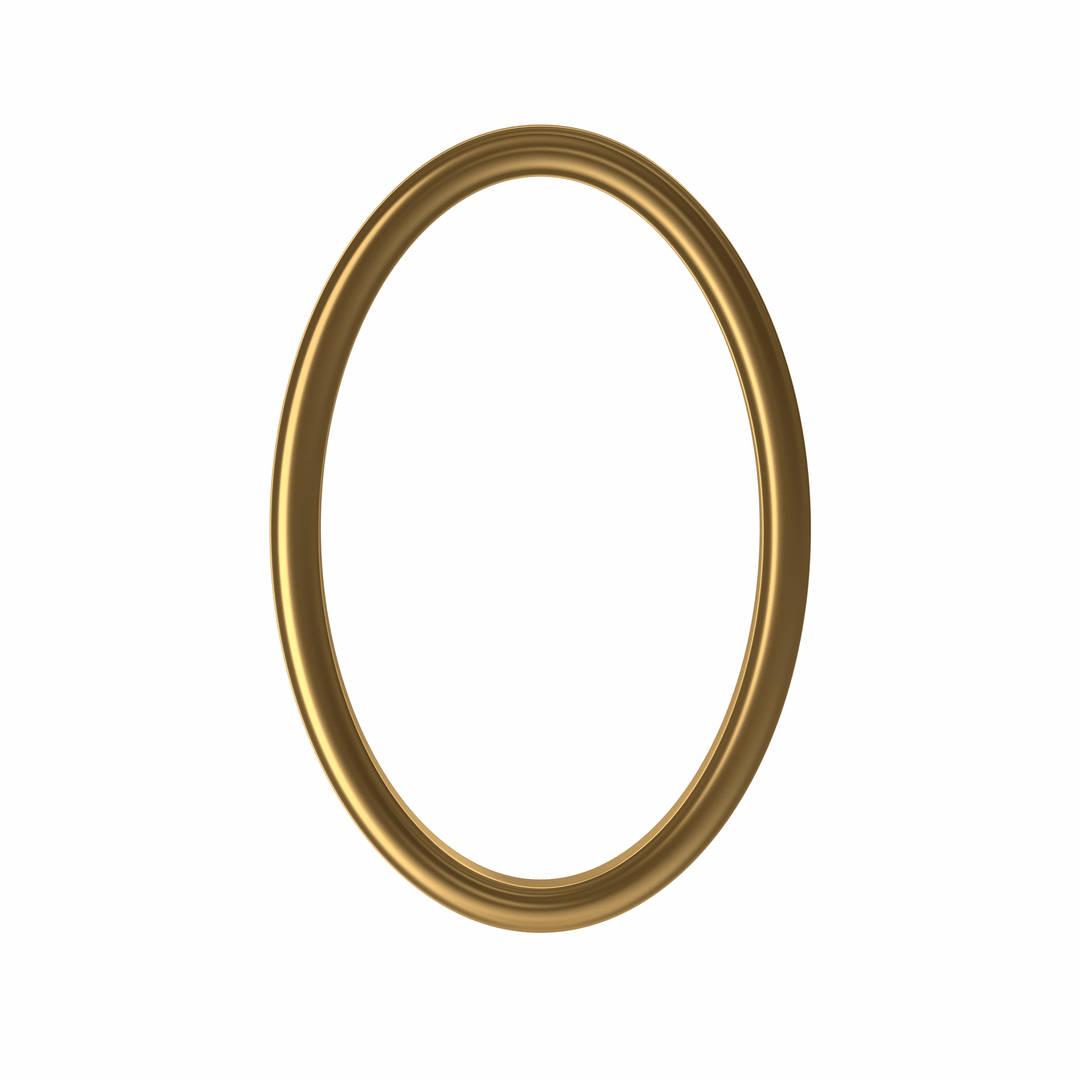 Gold Picture Frame 3D Model - TurboSquid 2280294