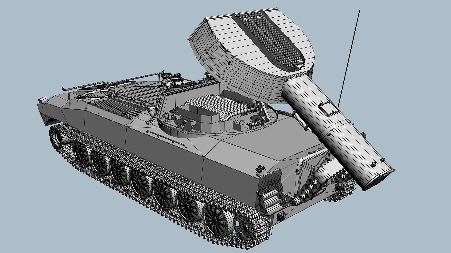 3D UR-77 Meteorit - TurboSquid 2201375