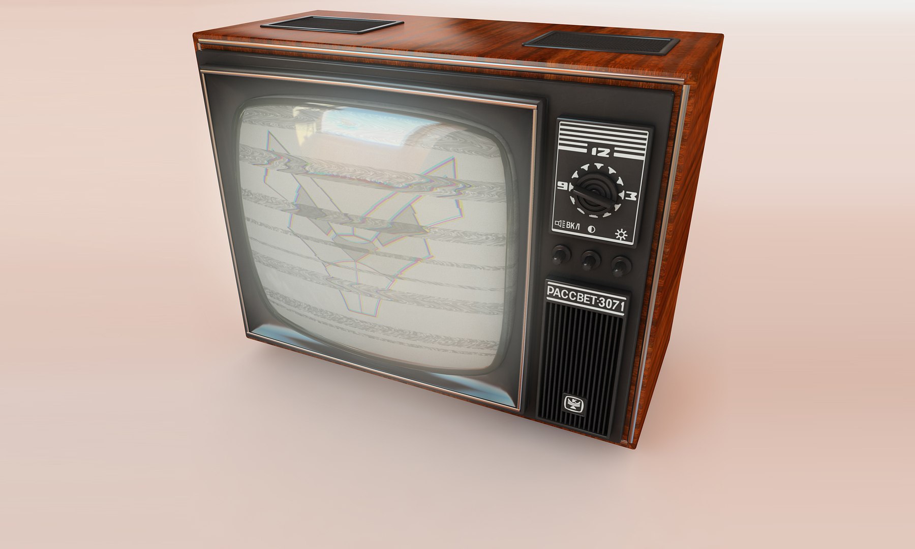 Old Tv 3D Model - TurboSquid 1229142