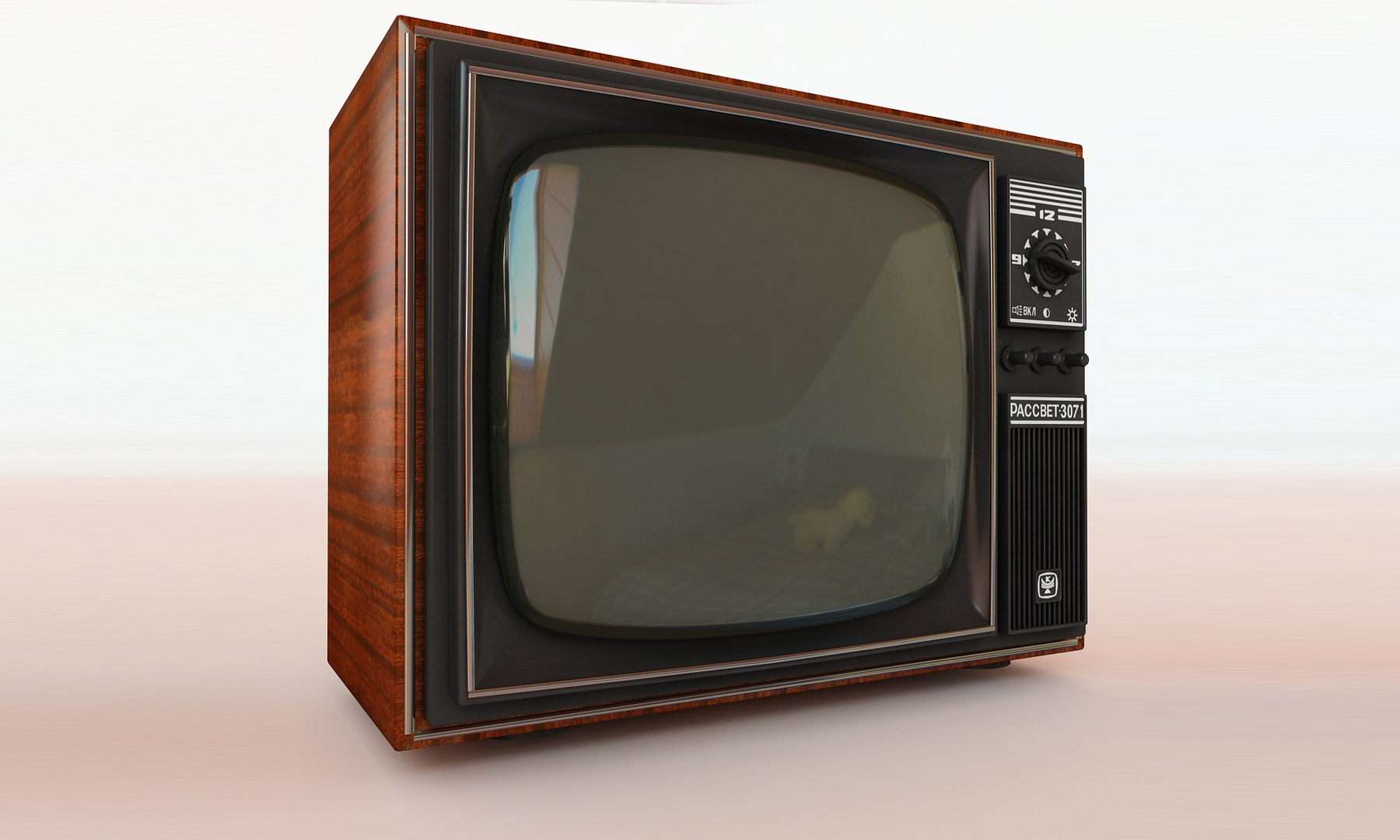 Old Tv 3D Model - TurboSquid 1229142