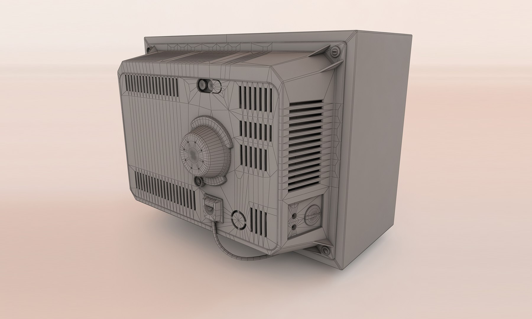 Old Tv 3D Model - TurboSquid 1229142