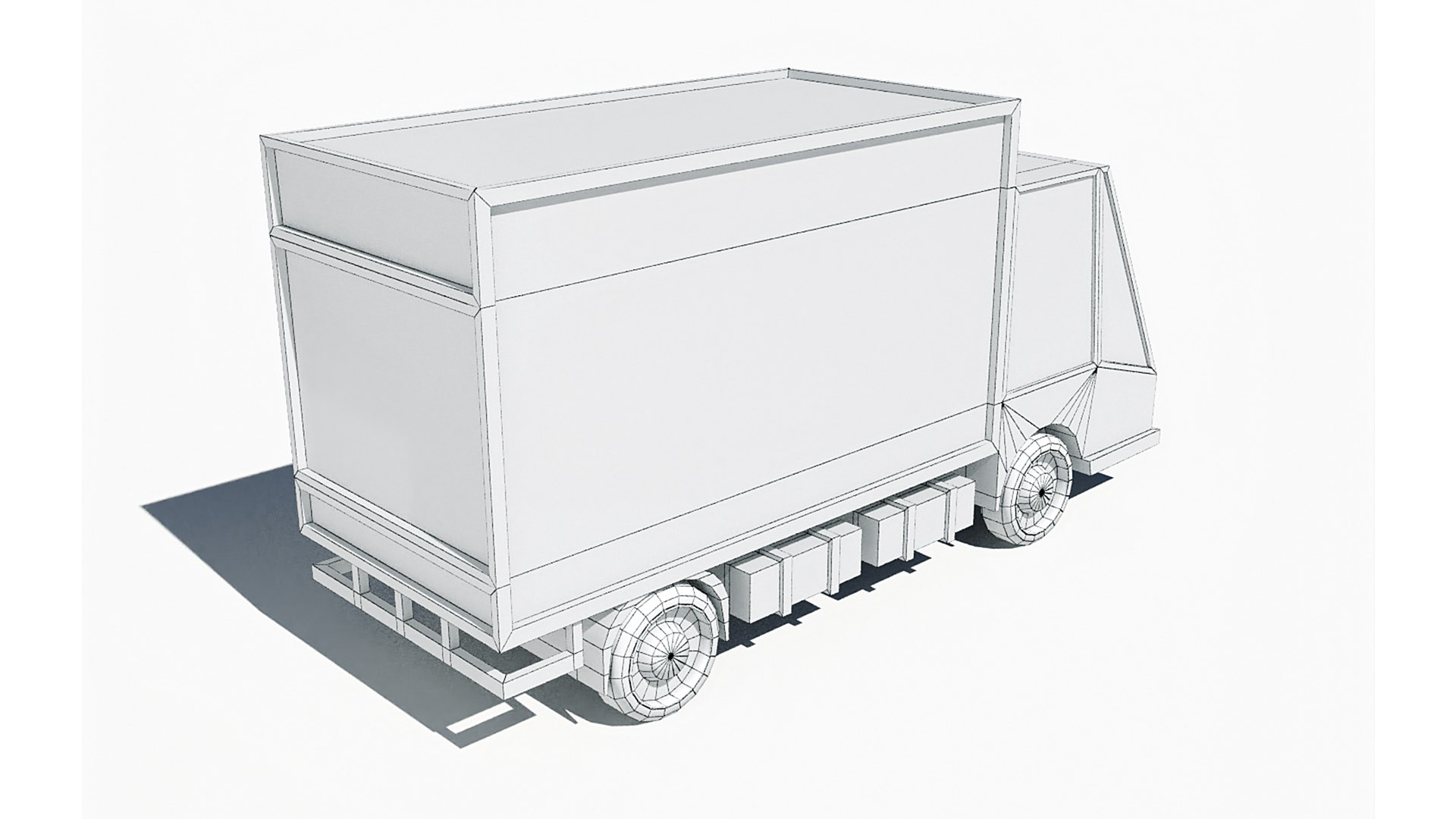 Cartoon Car Lorry 3D Model - TurboSquid 1645051