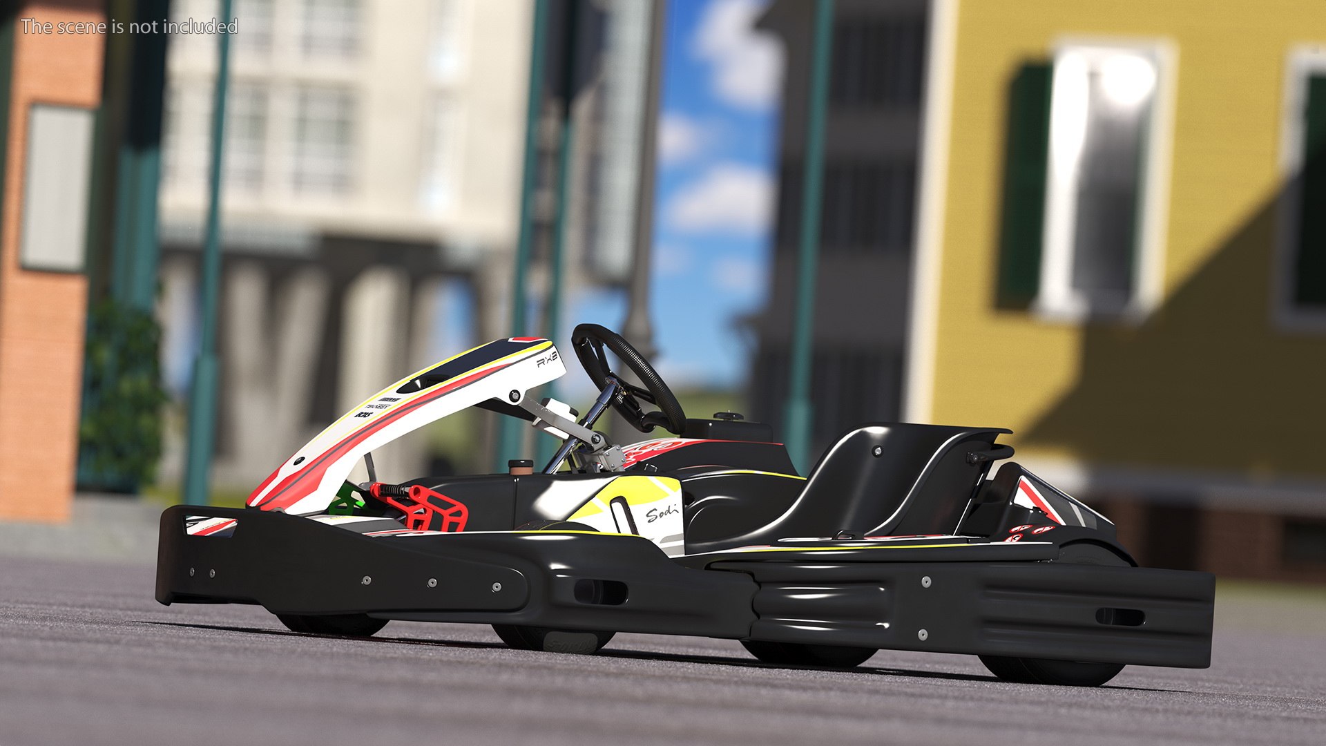 SODI RX8 Kart Model - TurboSquid 1926604