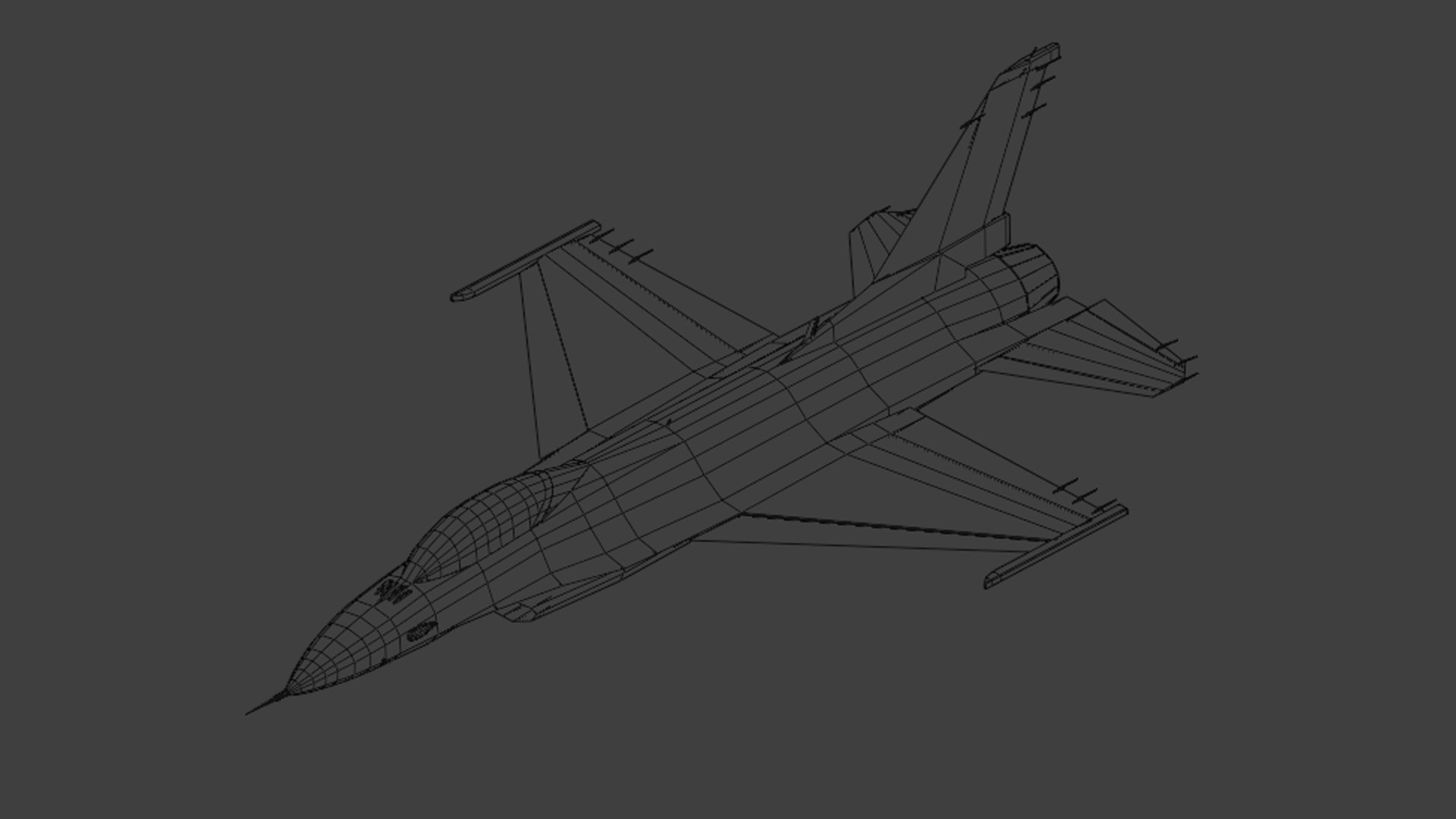 KF-16 3D Model - TurboSquid 2213200