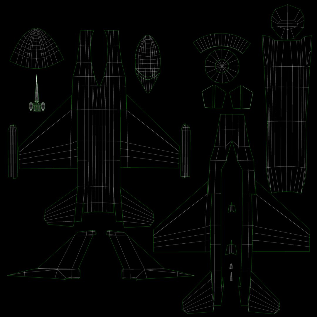 KF-16 3D Model - TurboSquid 2213200