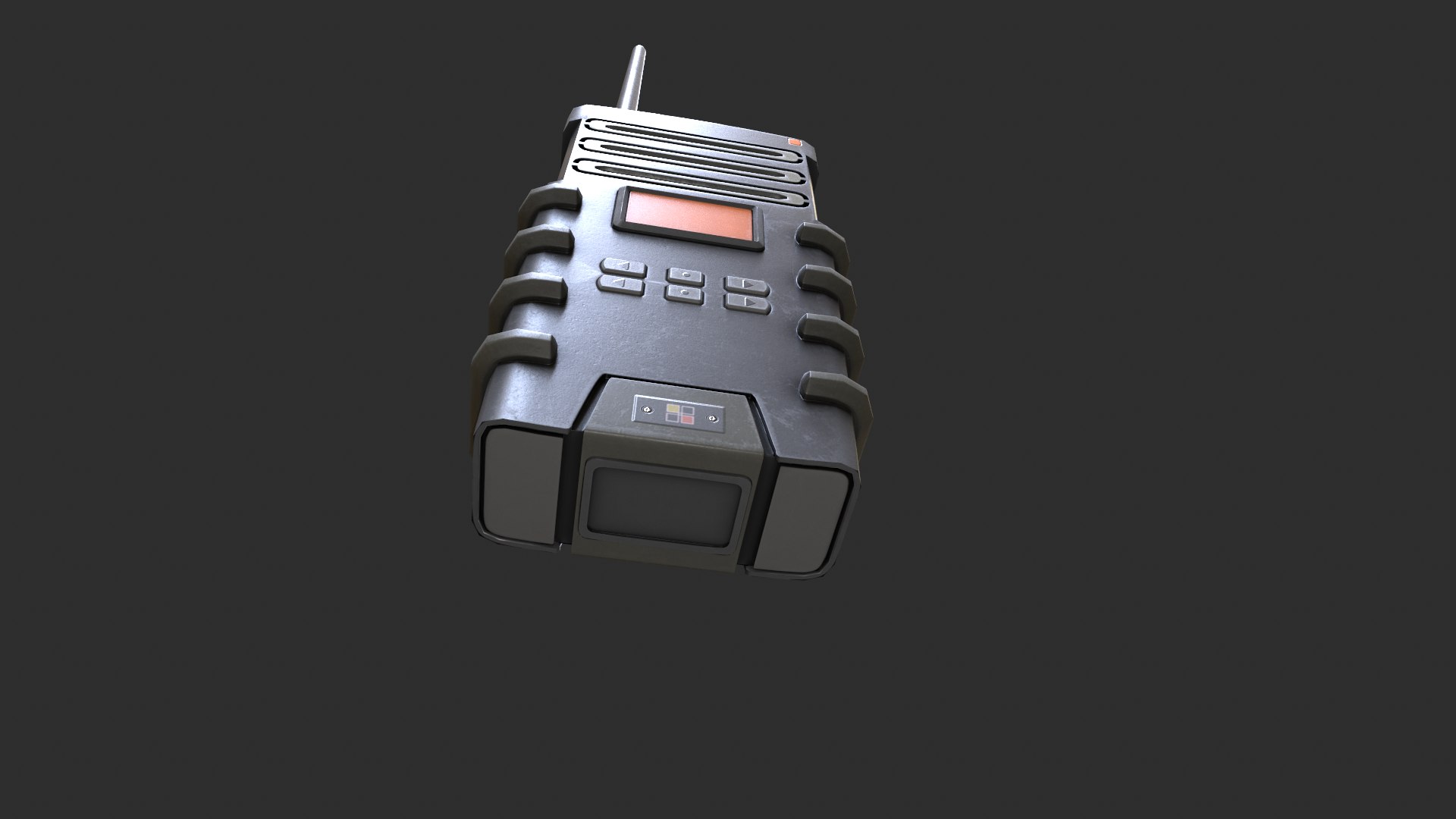 Handheld Radio 3D Model - TurboSquid 2373654