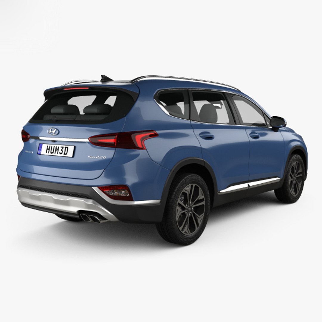 Hyundai Santa Fe 3D Model - TurboSquid 1407315