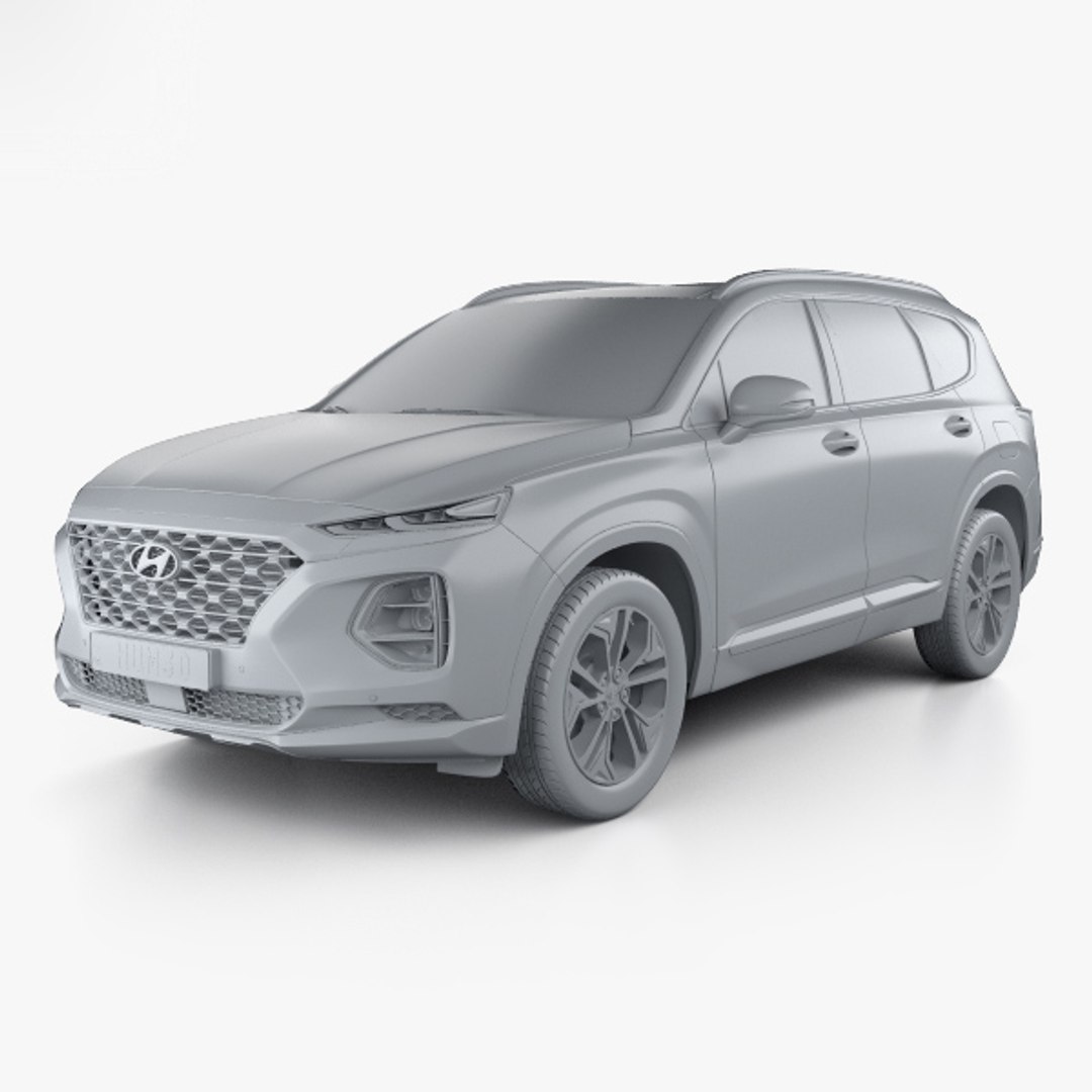 Hyundai Santa Fe 3D Model - TurboSquid 1407315